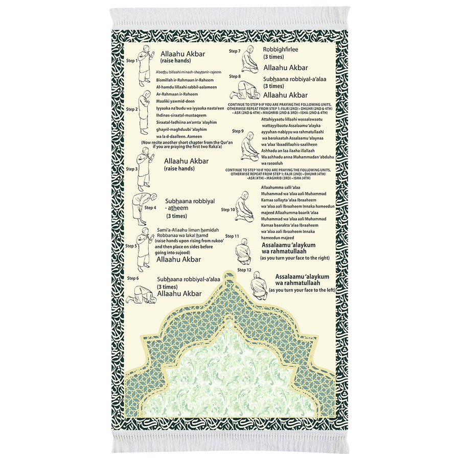 Prayer mat for beginners – Sajada